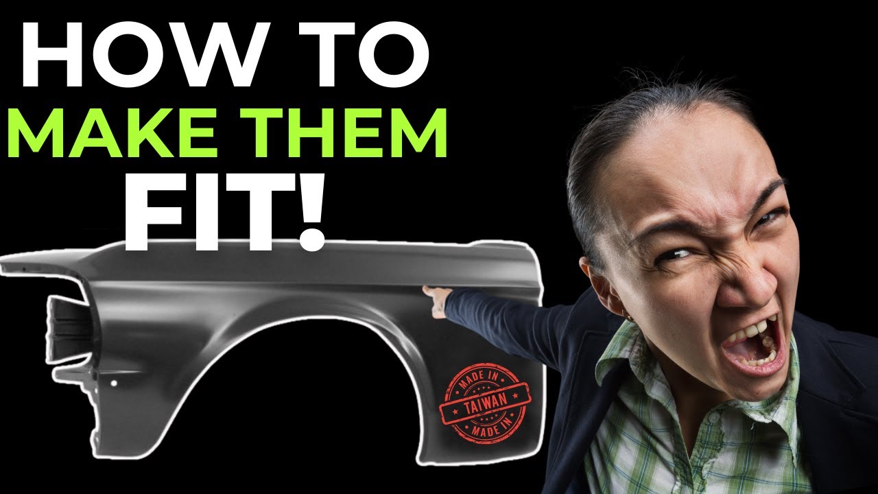 The best way to make aftermarket fenders fit your classic mustang ...
