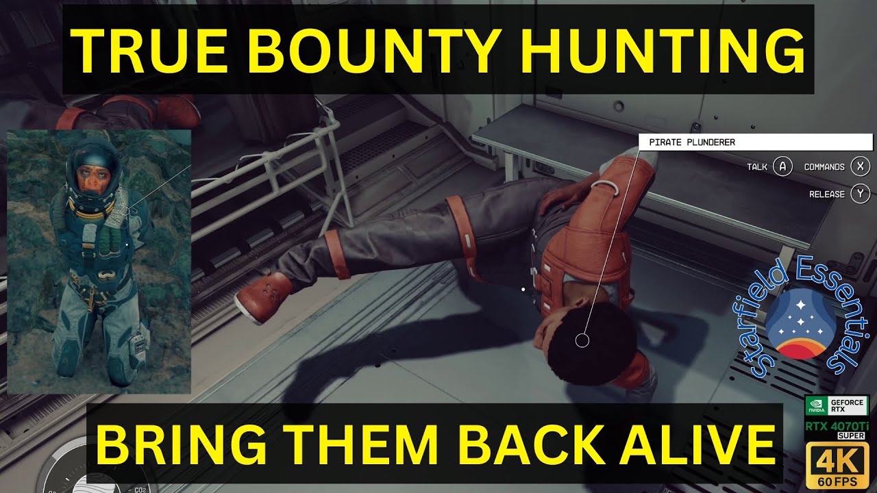 True Bounty Hunting - Bring Them Back Alive! Starfield Essentials: Xbox ...