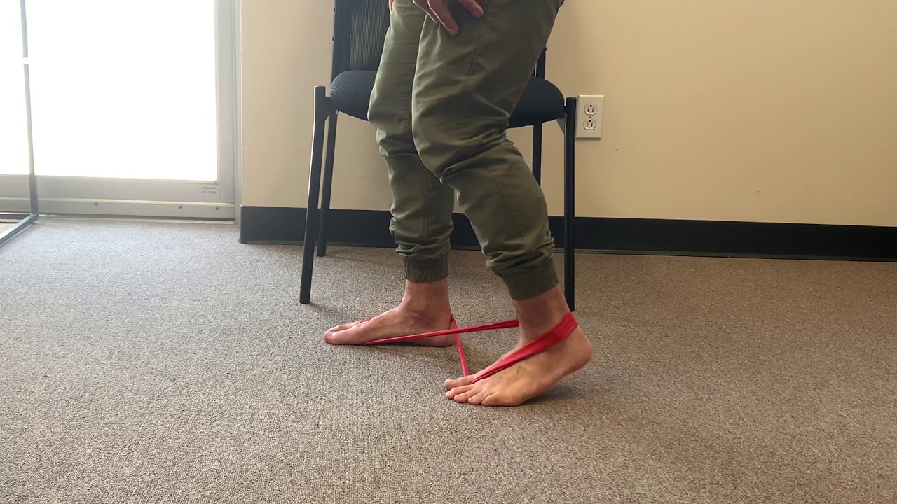 DNS banded big toe to heel mob - YouTube