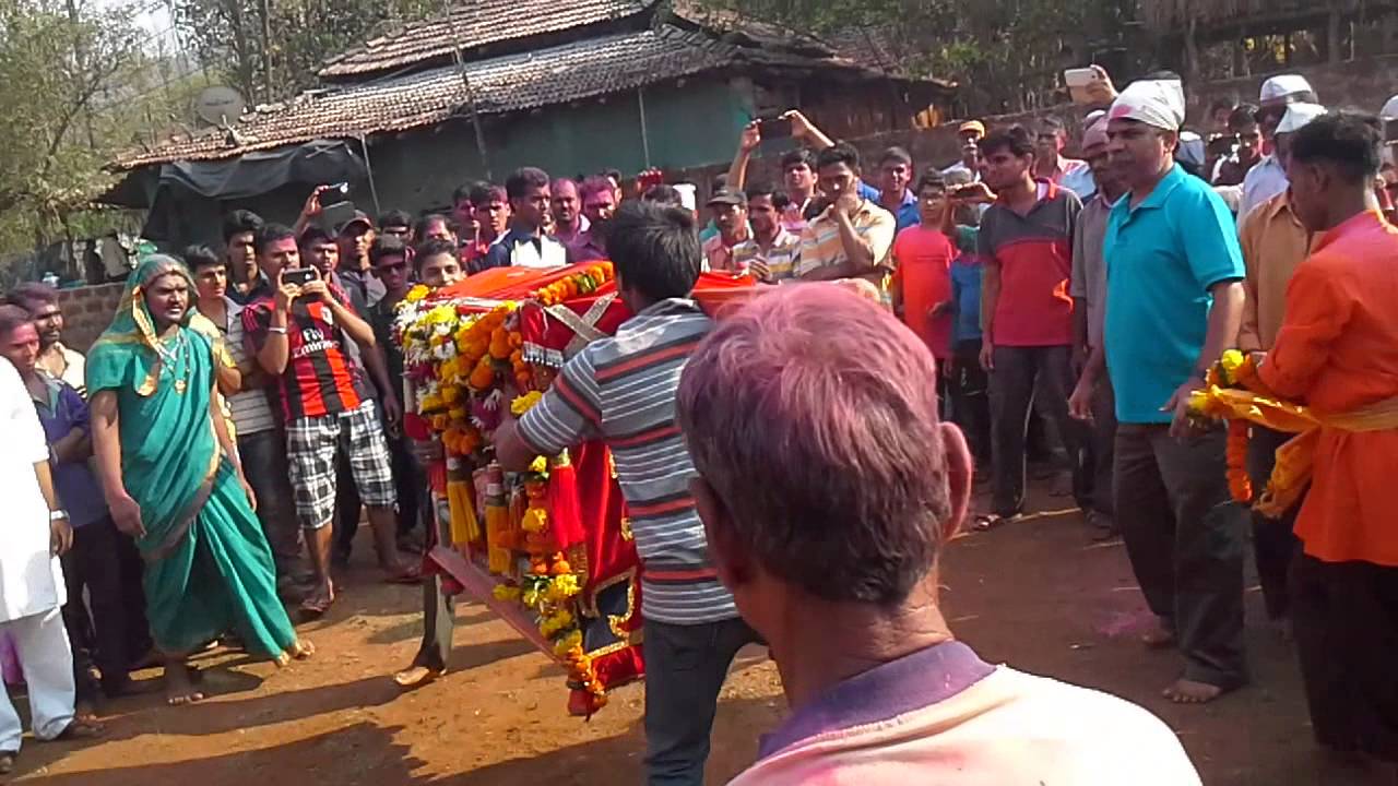 Shri zolai devi palkhi mirvanuk sohala- 2015 mirle - YouTube