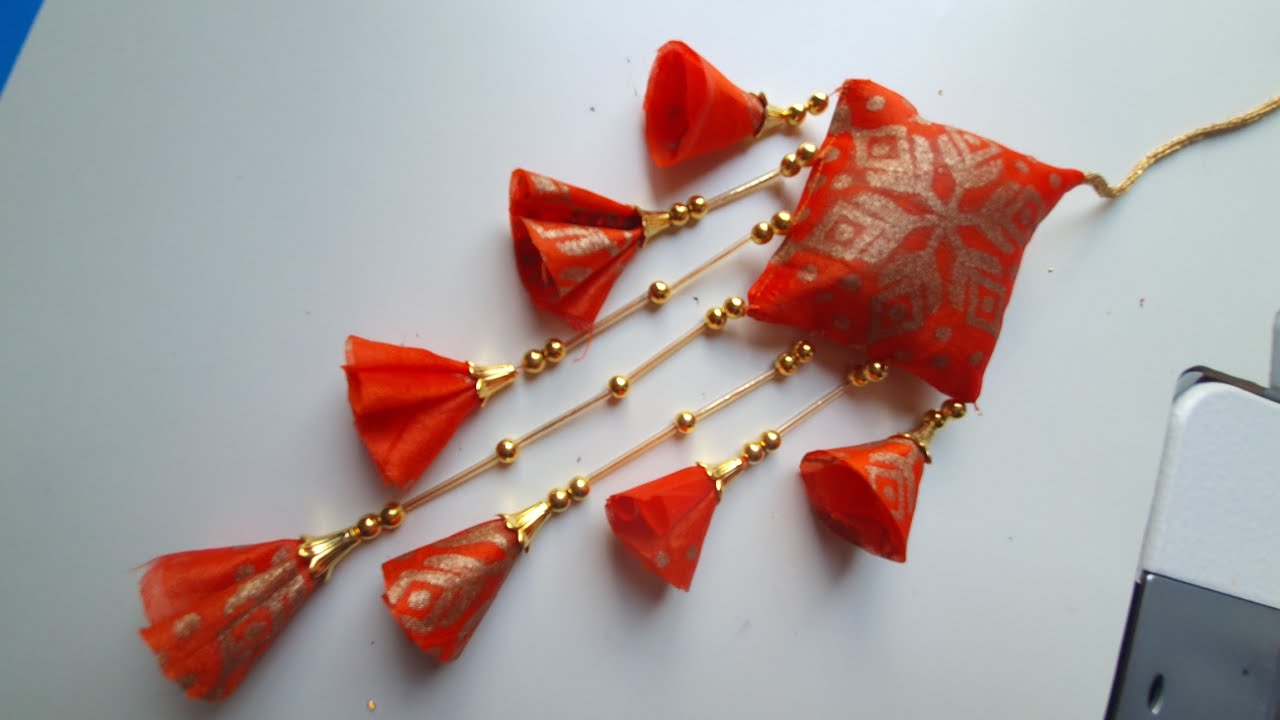 Easy latkan making tutorial||how to make fabric latkan||# ...