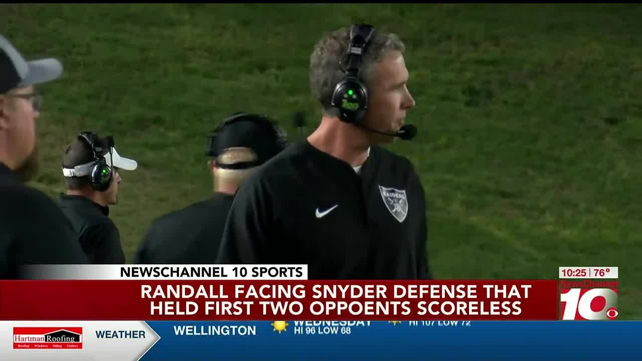 VIDEO: Randall football facing tough test with Snyder defense coming ...