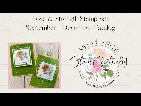 Love & Strength stamp set - YouTube