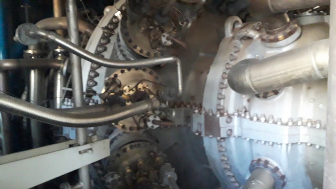 GE 9 FA gas turbine - YouTube