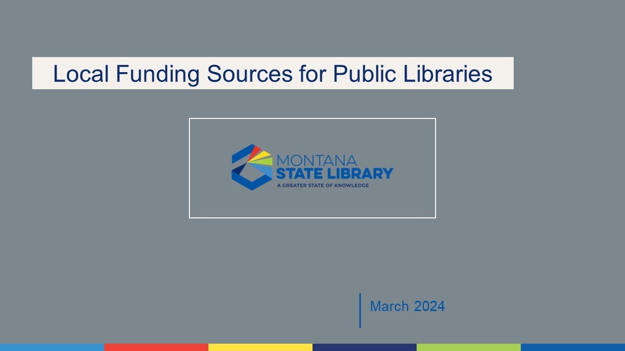 Local Funding Sources for Public Libraries (2024) - YouTube