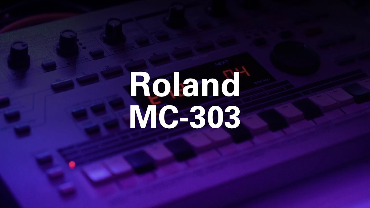 Roland MC-303 - YouTube