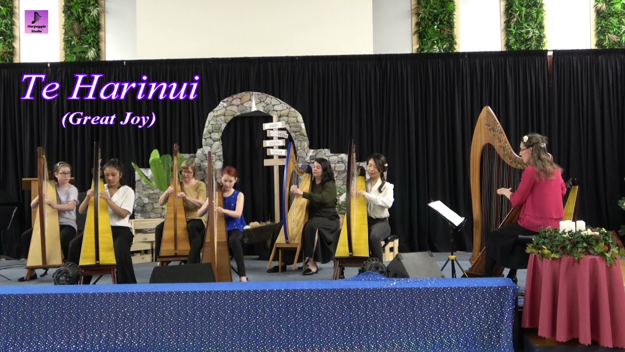 Te Harinui (Great Joy) by Willow Macky played by the Melody of Harps ...