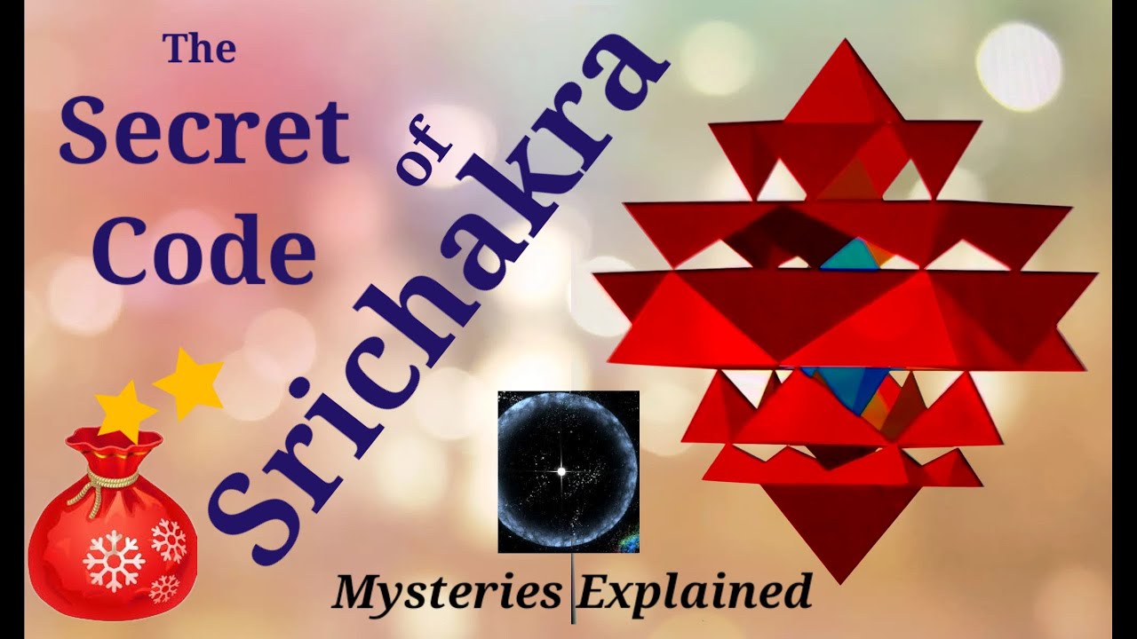 Secret of 3D Srichakra | Sacred Geometry in Hindu Buddhist cultures ...