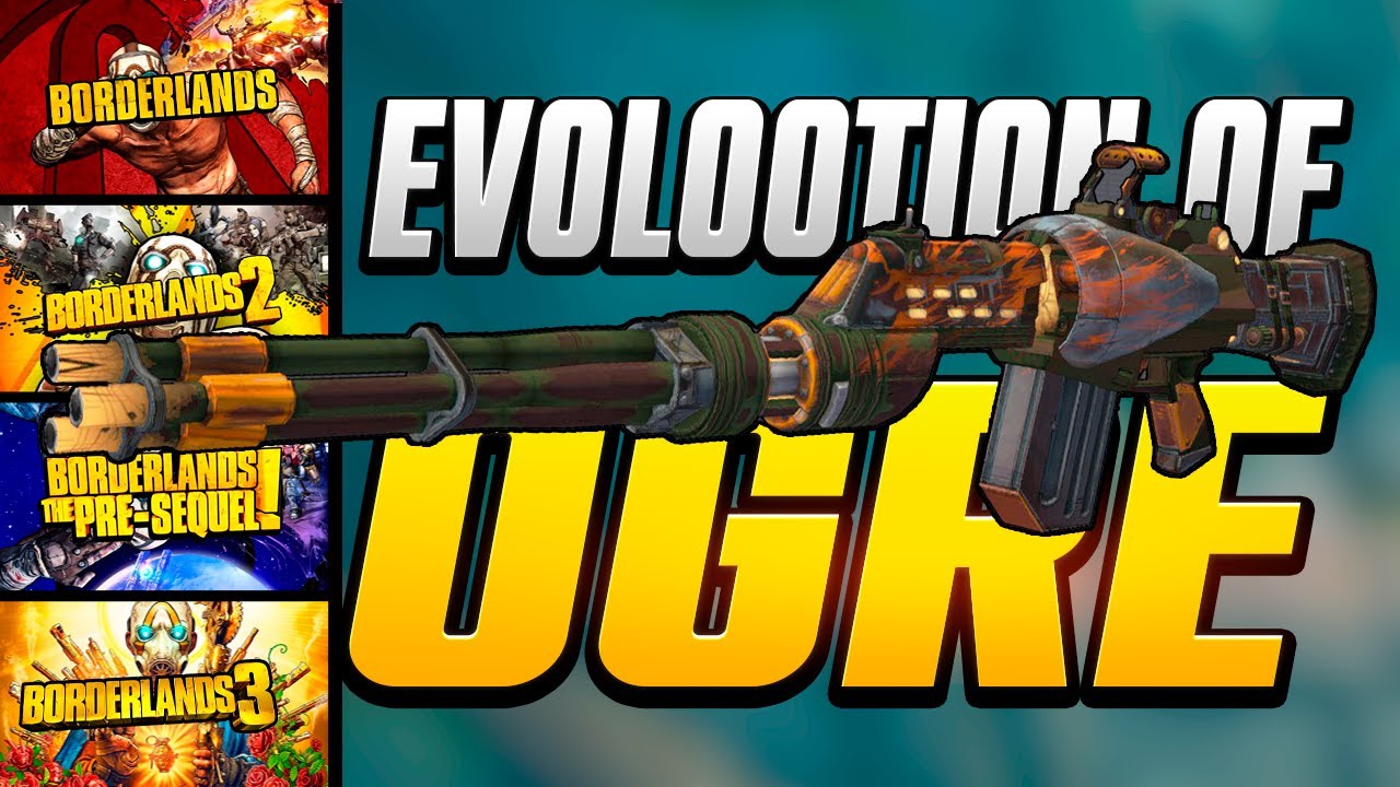 Evolution of THE OGRE through every Borderlands game (BL1/Bl2/BLTPS/BL3 ...