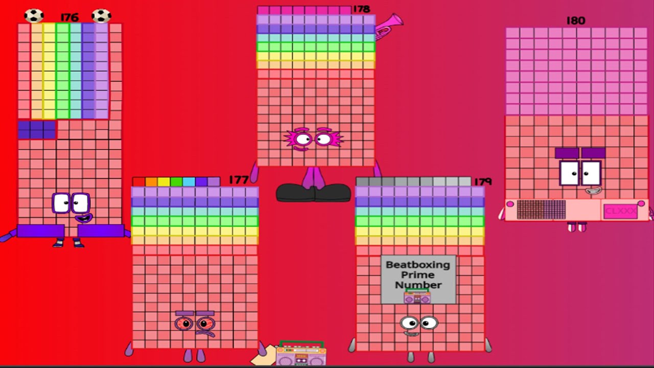 Alternative Numberblocks Band 36 remix | Half Prime Team - YouTube