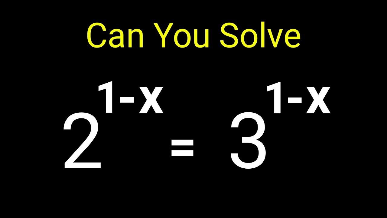 Solve for {x} || x less than +♾️ - YouTube