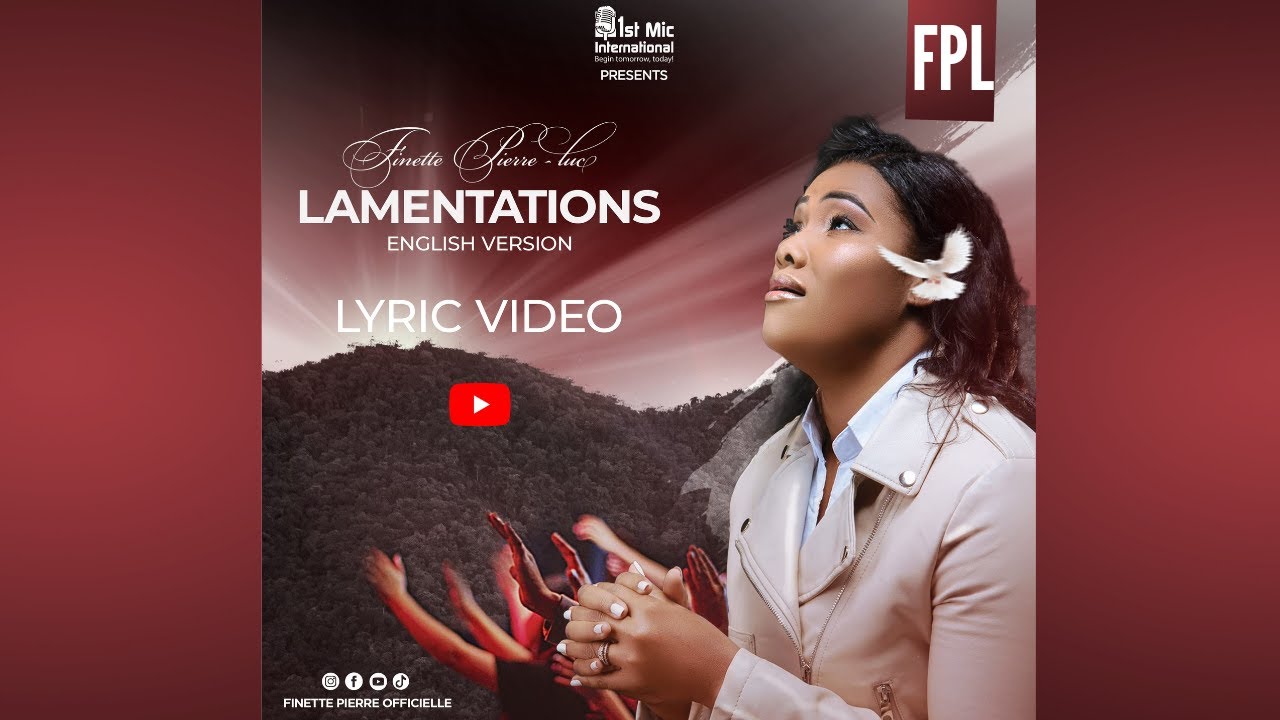 Finette Pierre-Luc : Lamentations [English Version]. - YouTube