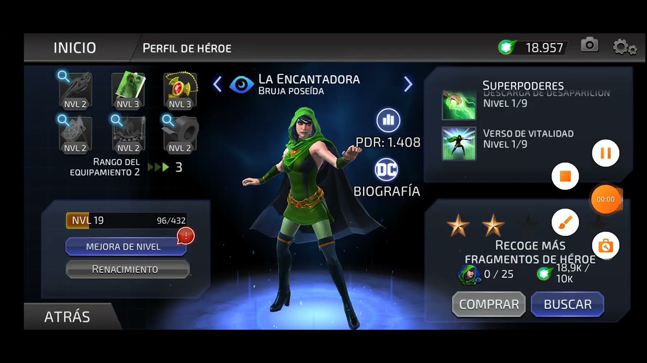 La Encantadora Dc Legends - YouTube