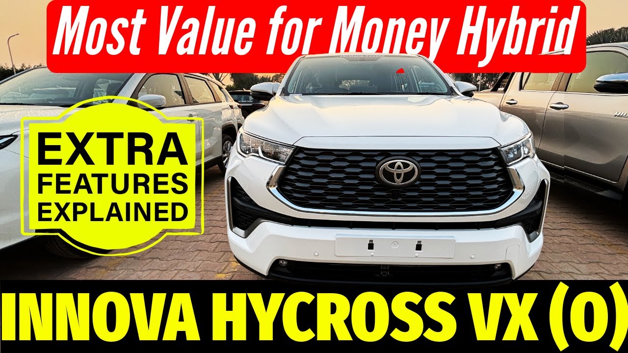 Toyota Innova Hycross VXO VX Optional Features Explained | # ...