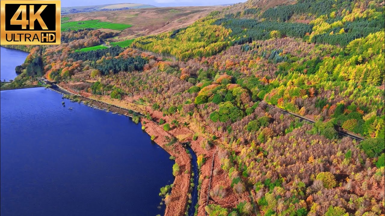 4K UHD Scenery Views Of England With Calm Relaxing Music - YouTube