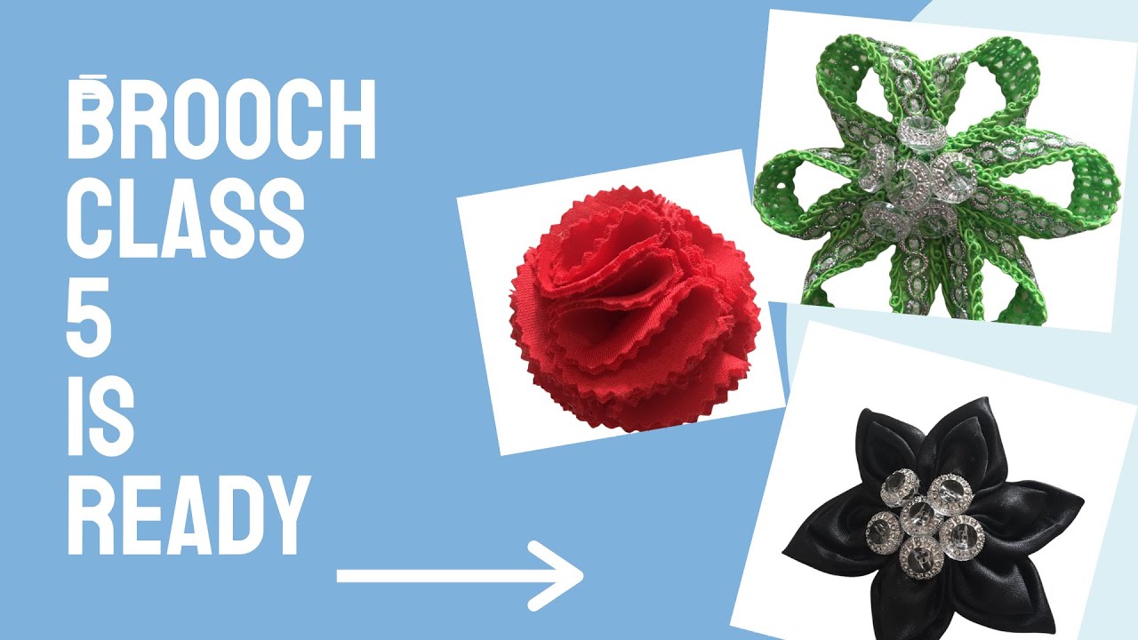LEARN HOW TO MAKE THESE BROOCH DESIGNS - YouTube