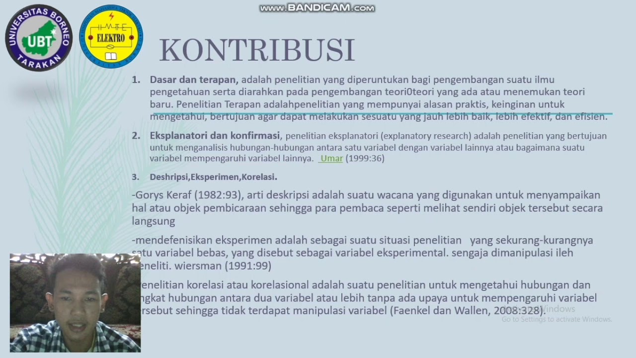 Tugas Presentasi Metode Penelitian# Restu aditya/1740302059 - YouTube