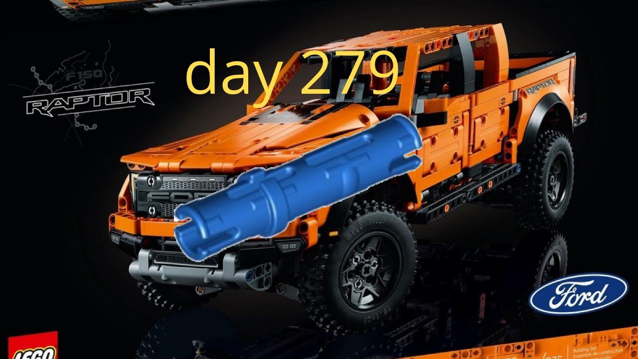 day 279 of lego 1 piece a day - YouTube