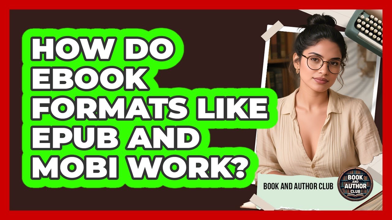 How Do Ebook Formats Like EPUB And MOBI Work? - Book and Author Club ...