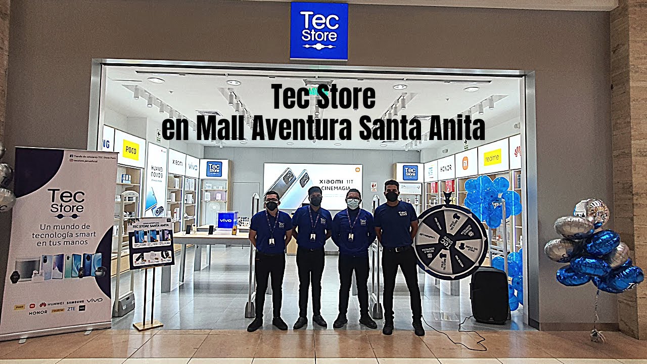 Inauguración de Tec Store en Mall Aventura Santa Anita - YouTube