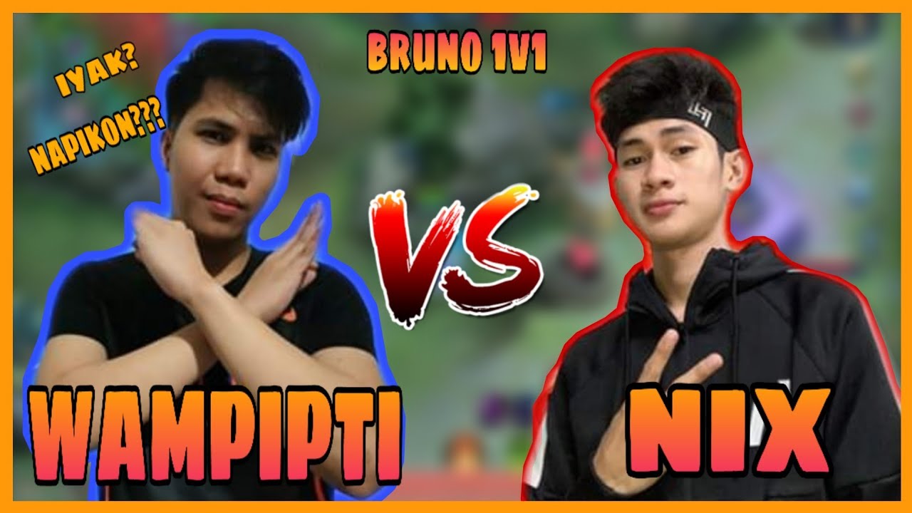 WAMPIPTI VS NIX (BRUNO 1V1) | 08/15/20 | NAPIKON SI WAMPIPTI??? | MLBB ...