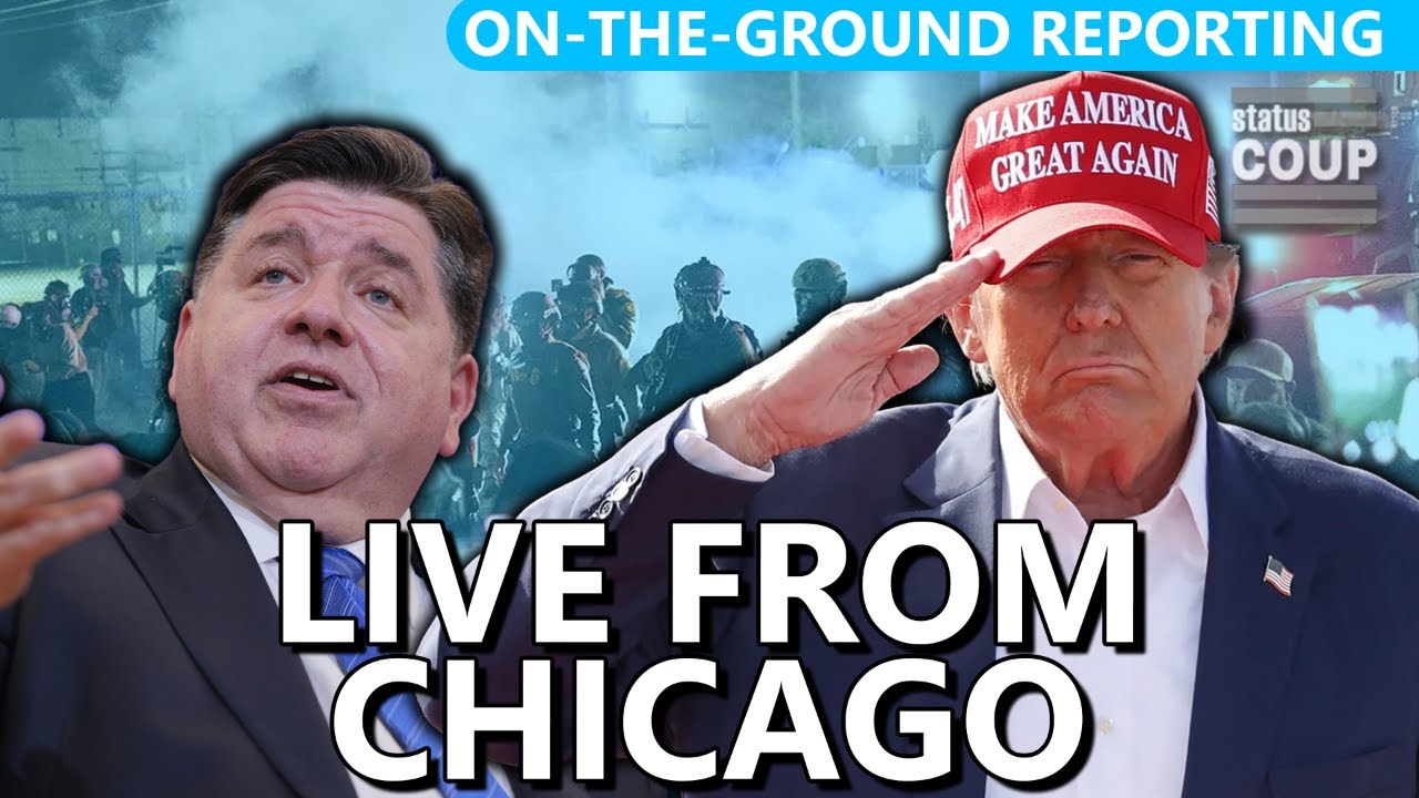 LIVE from STOP TRUMP'S ICE INVASION Emergency Protest in Chicago ...