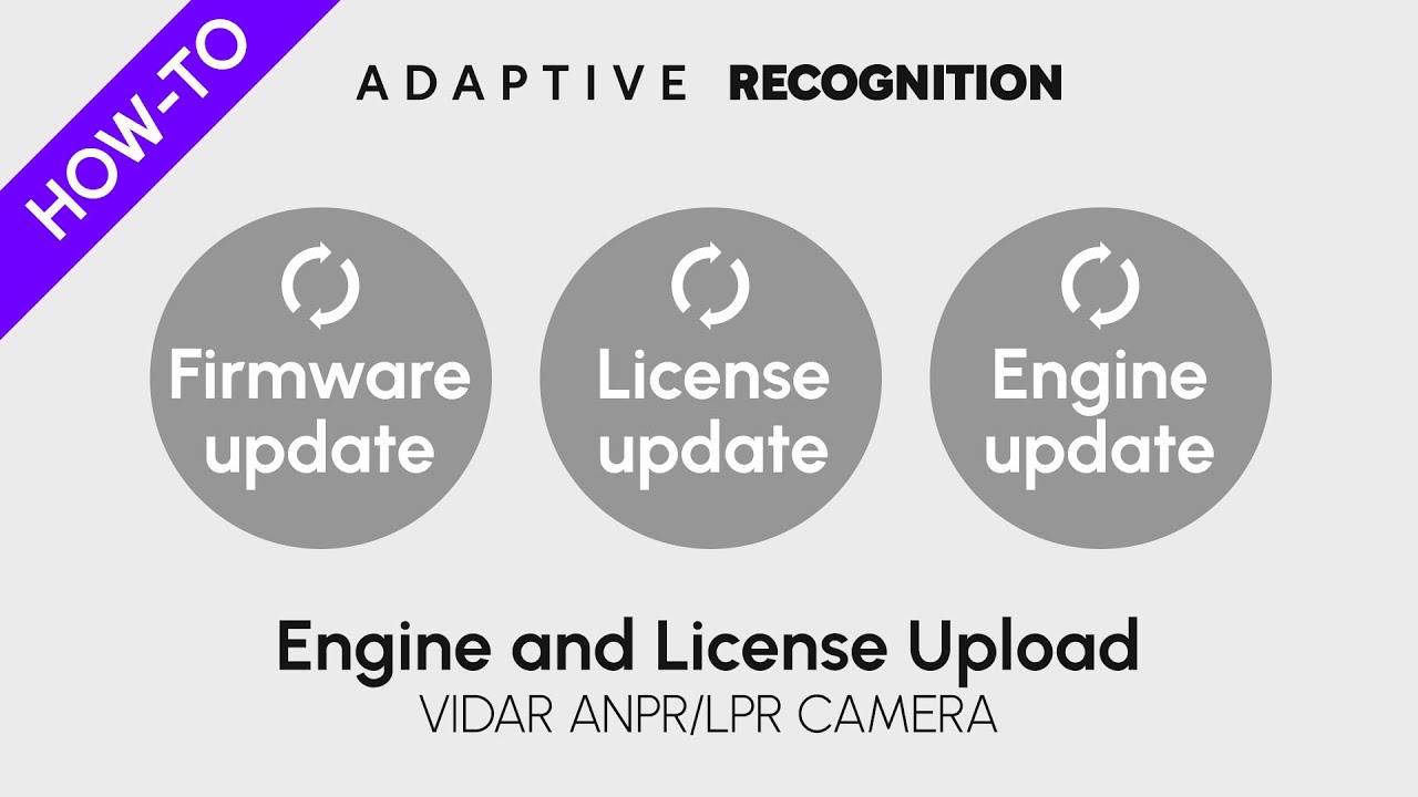 VIDAR ANPR/LPR Camera: Installing ANPR Licenses - YouTube