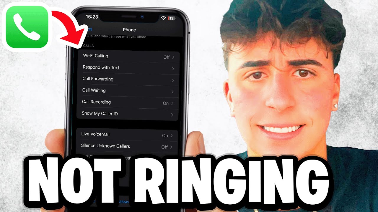 How To Fix iPhone Not Ringing On Incoming Calls - Fastest Guide - YouTube