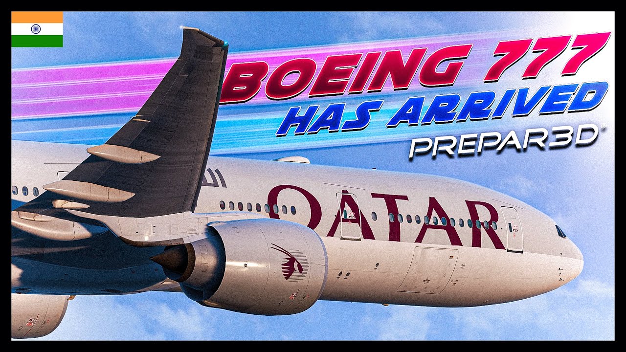 P3D V5 - FLYING PMDG BOEING 777 | ISTANBUL (LTFM) - DOHA (OTHH) QATAR ...