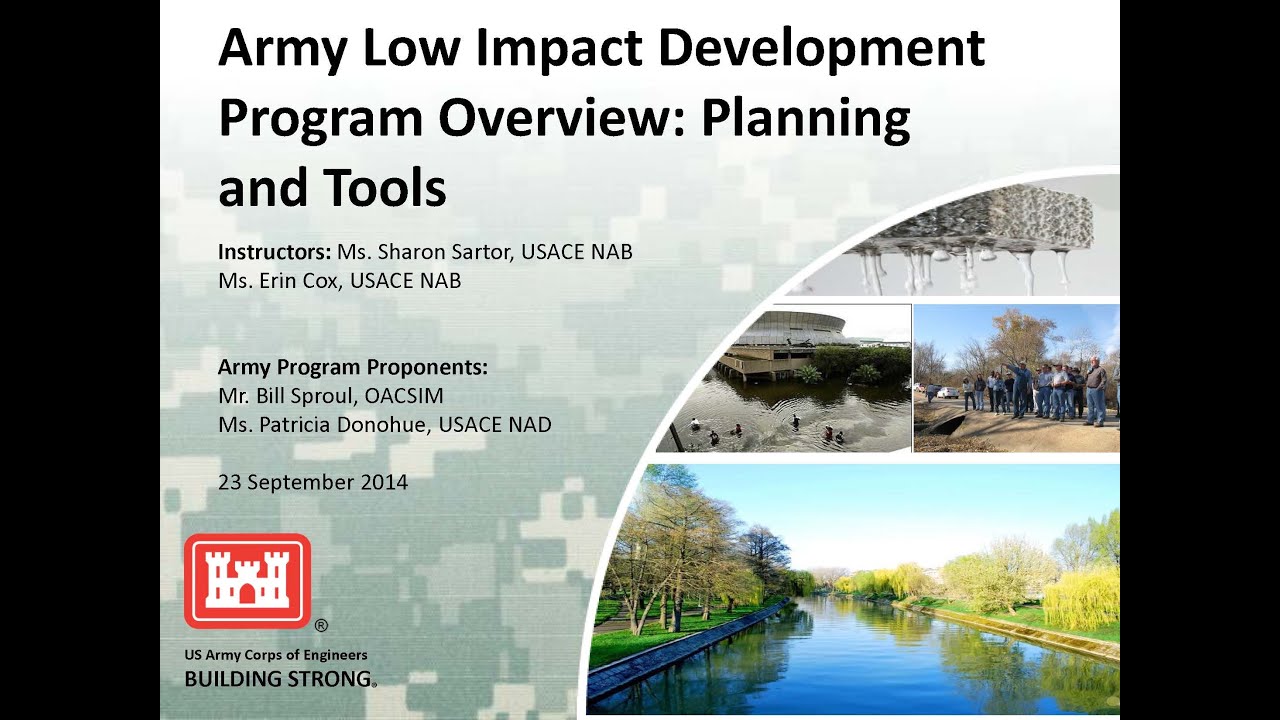 Low Impact Development LID and LID Planning Tool - YouTube