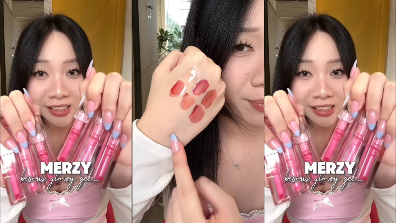 SWATCH SON MERZY BISOUS GLOWY GEL with Xuân Nhi - YouTube