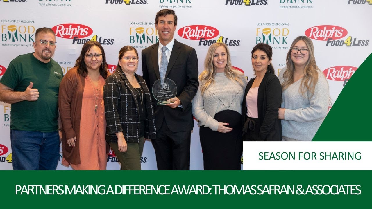 Season for Sharing 2022 - Partners Making a Difference Award: Thomas ...