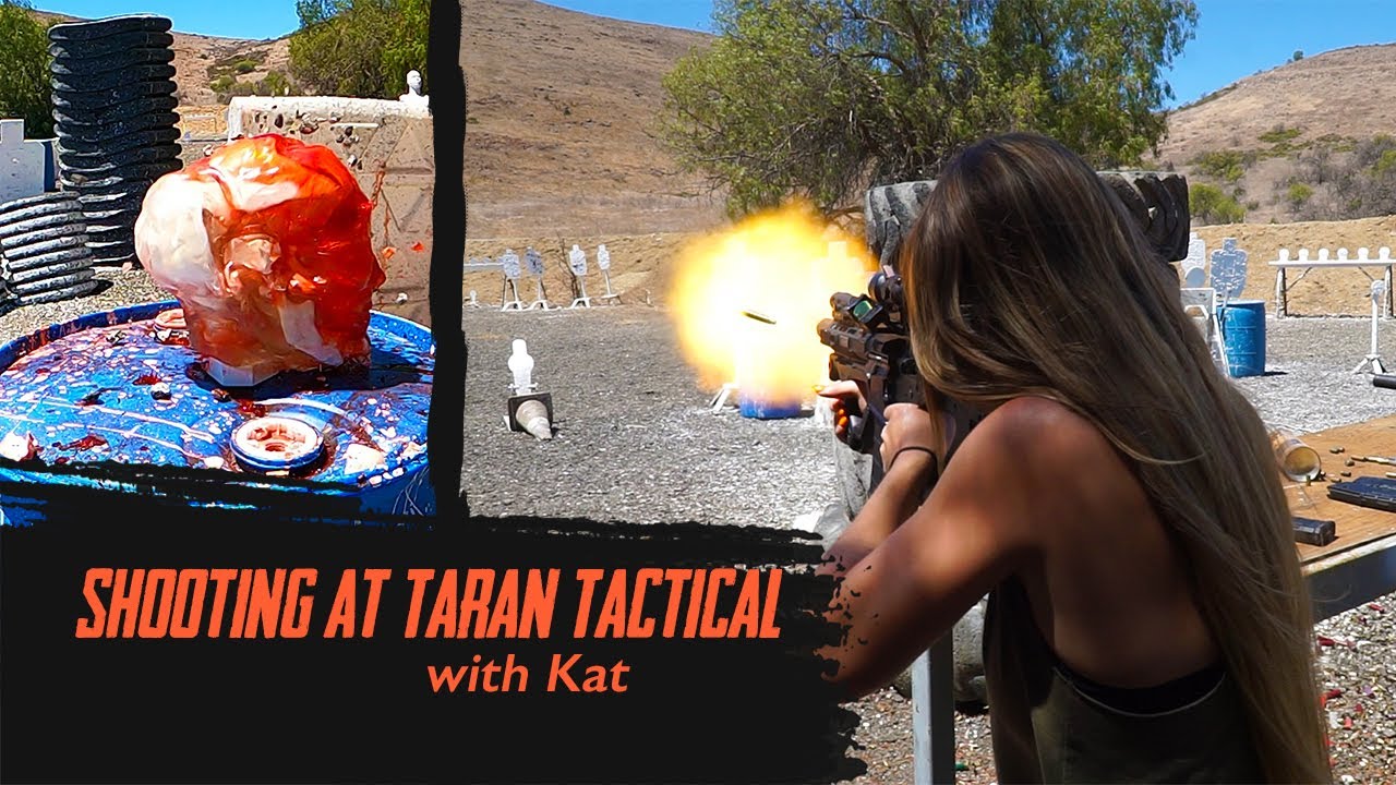 Shooting At The Taran Tactical Range | With Kat - YouTube