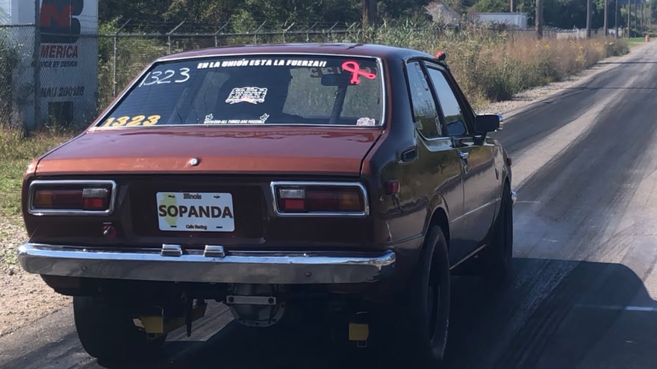 El Sopanda 12A Turbo Corolla Goes Testing On The Streets! - YouTube