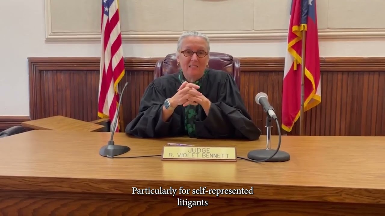 Judge Violet Bennett - Advice for the Next Generation - YouTube