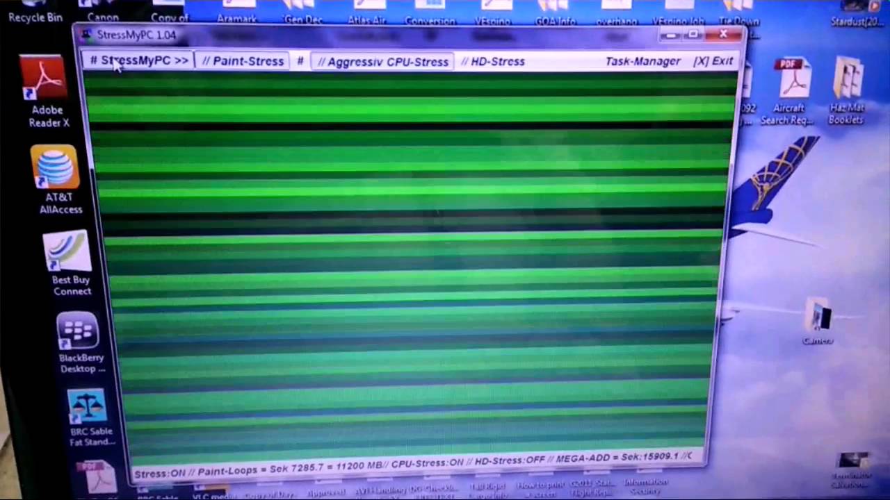 CPU temperature test before and after - YouTube