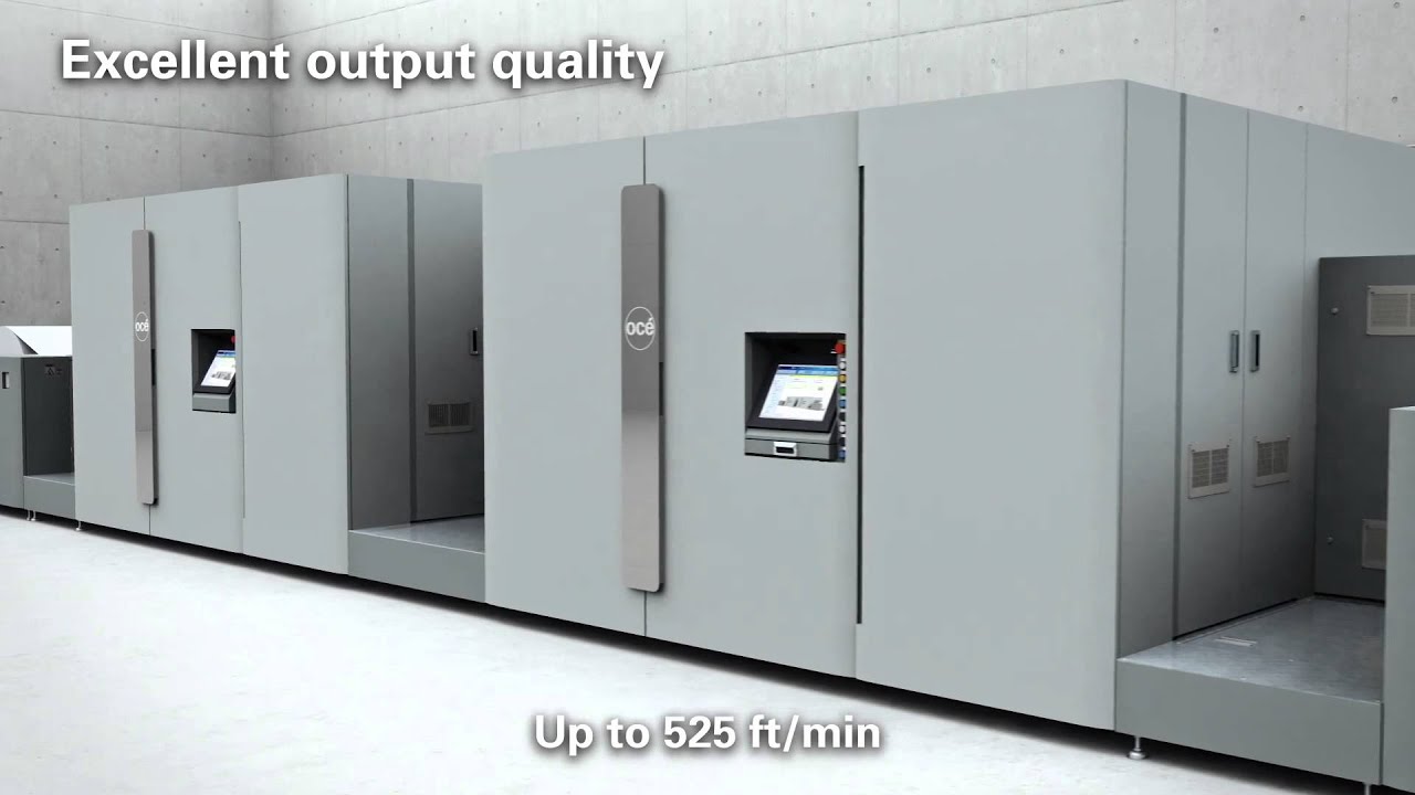 Océ ImageStream® 3500 Printer [Product Overview] - YouTube