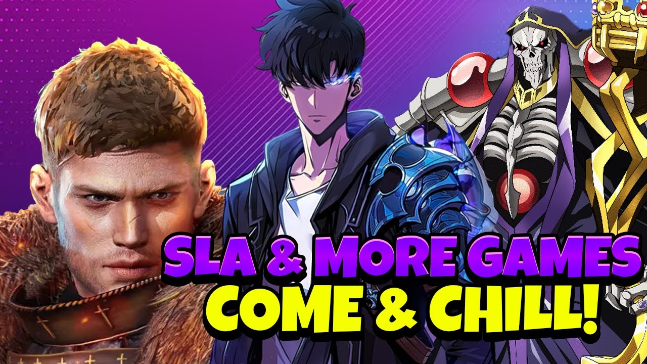 COME JOIN ME AND CHILL! SLA & OTHER GAMES! [Solo Leveling: Arise] - YouTube