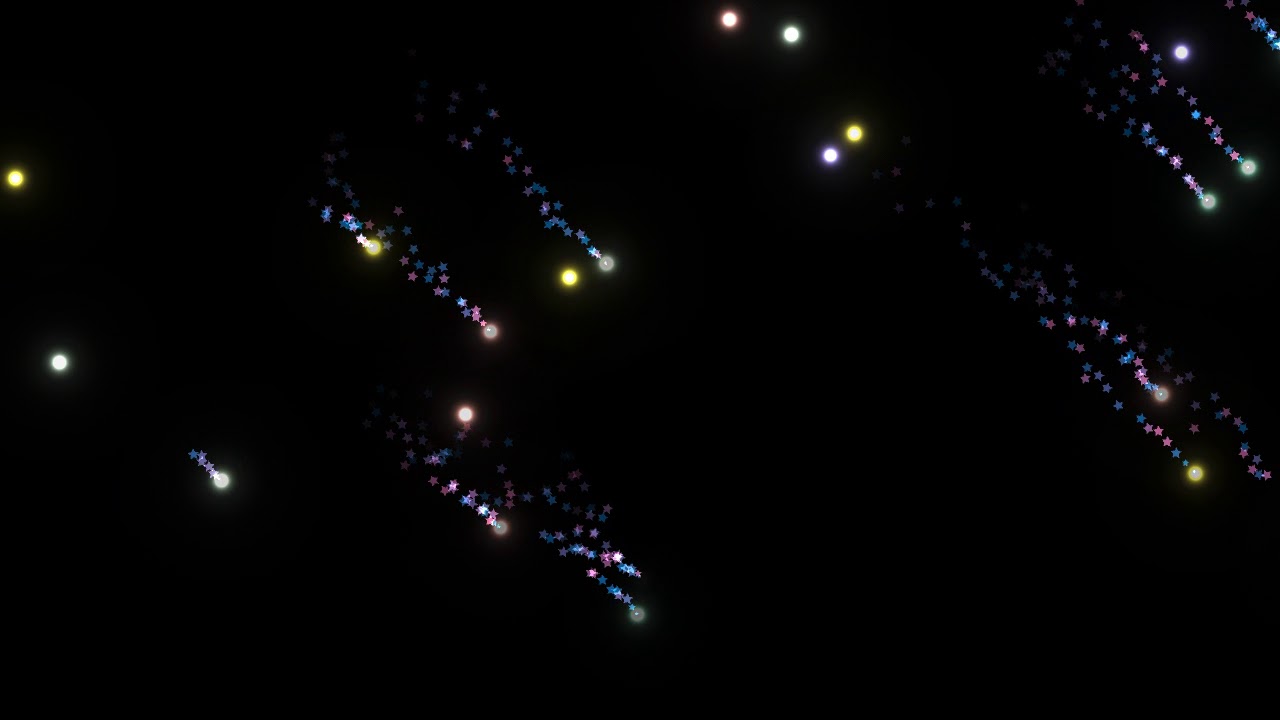 【Processing】Shooting Star 3 - YouTube