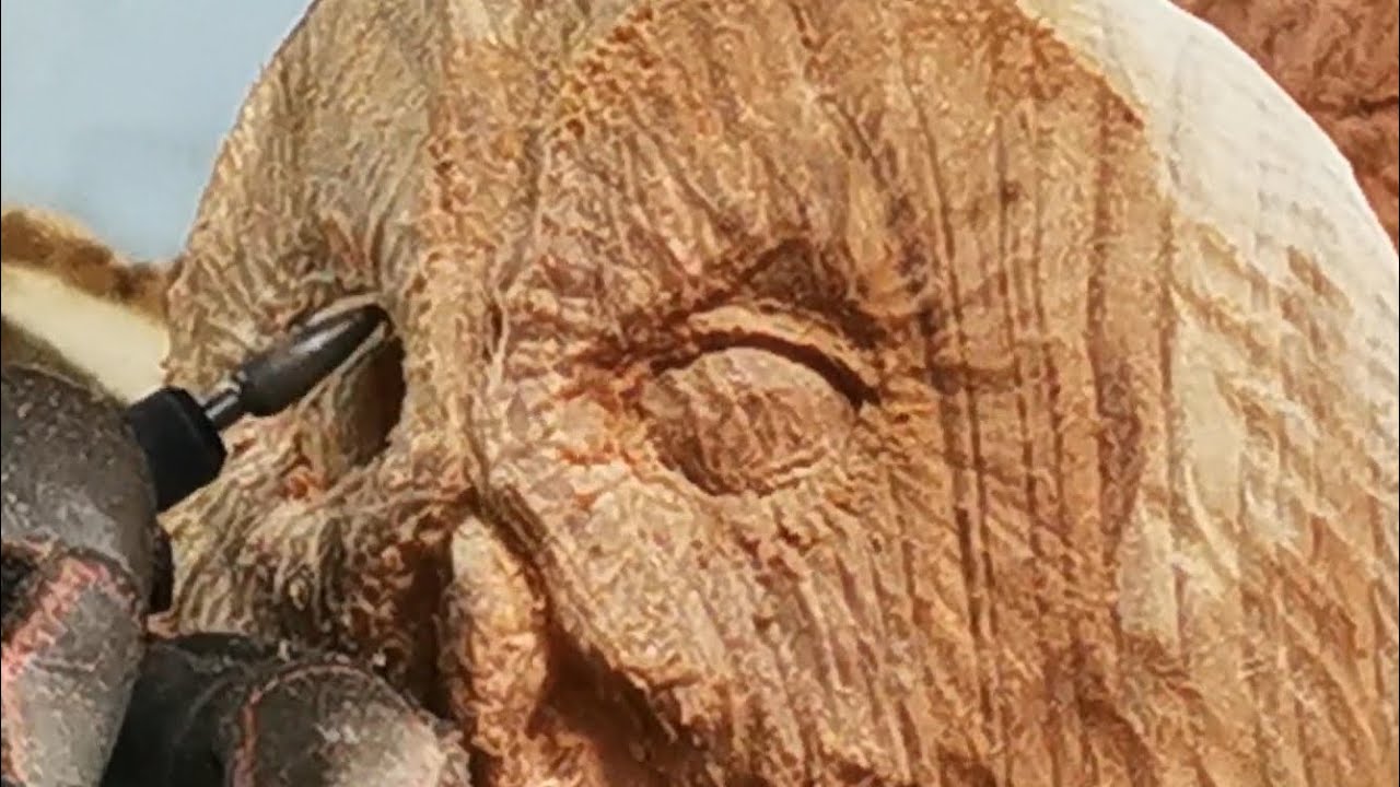 Eye carving, a more focused look at how I create eye details on my ...