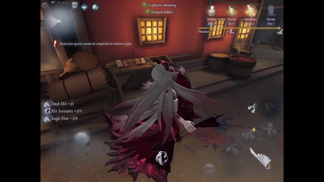 Identity V Geisha Blood Fan - YouTube