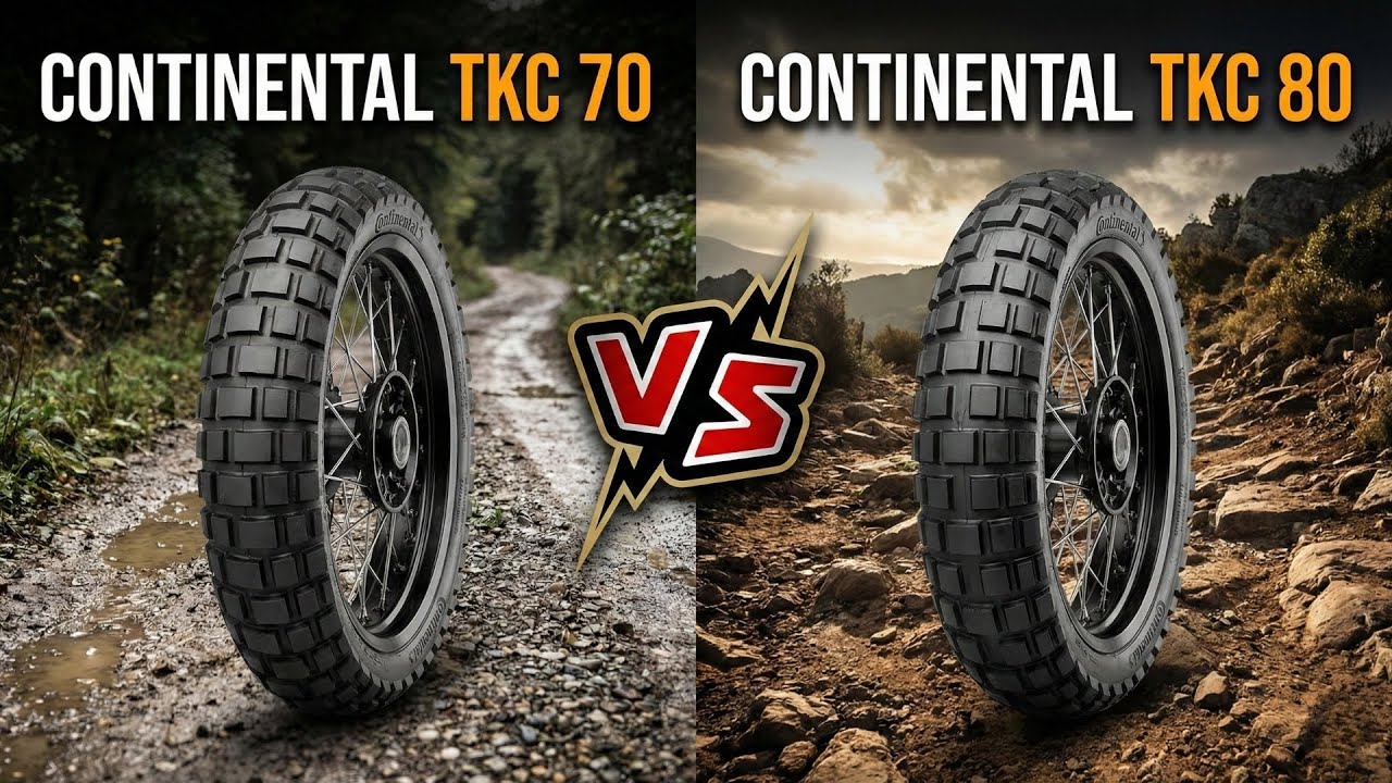 Continental TKC 70 vs Continental TKC 80 - YouTube