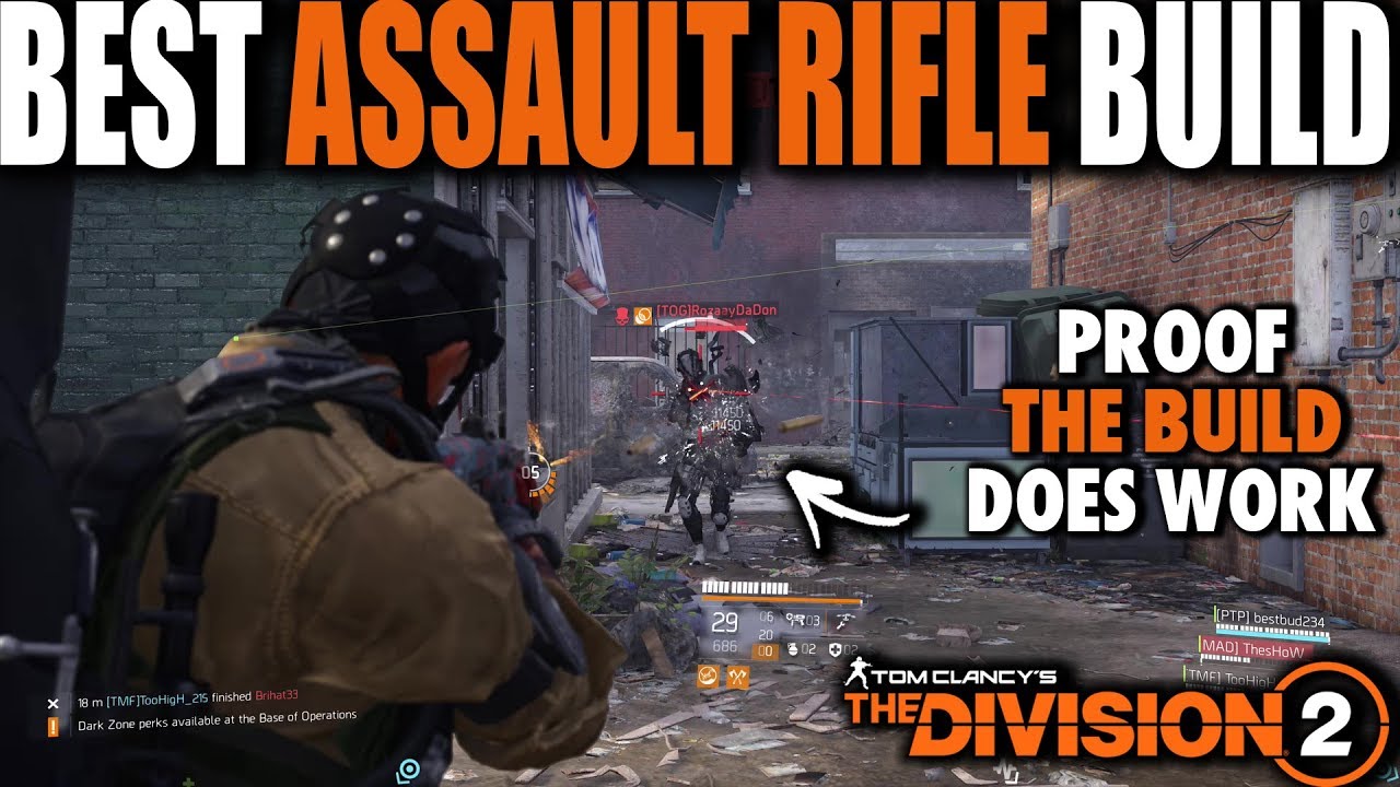 PROOF THE BEST BUILD FOR AR'S IN THE DIVISION 2 DOES WORK | GAMEPLAY ...