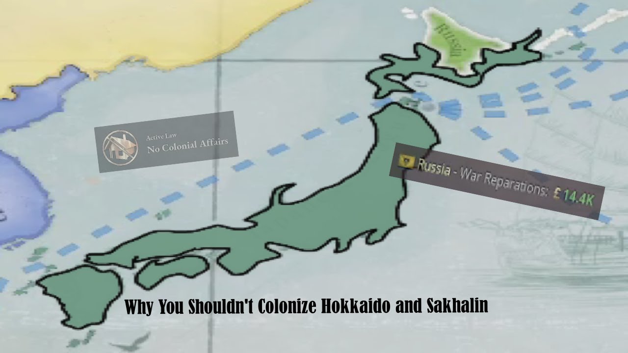Victoria 3 - Early Anti-Russian Colonization as Japan Guide - YouTube