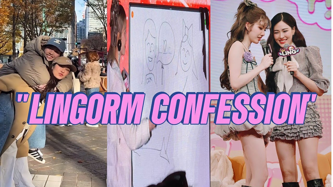 (LingOrm) The way Orm drew Ling confessing to her without a second thought, and even added "00k ...