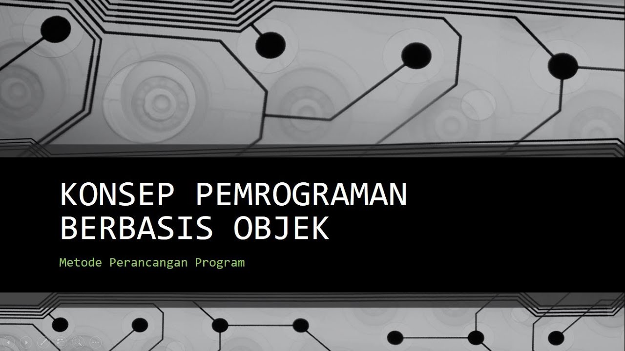 KONSEP PEMROGRAMAN BERBASIS OBJEK - YouTube