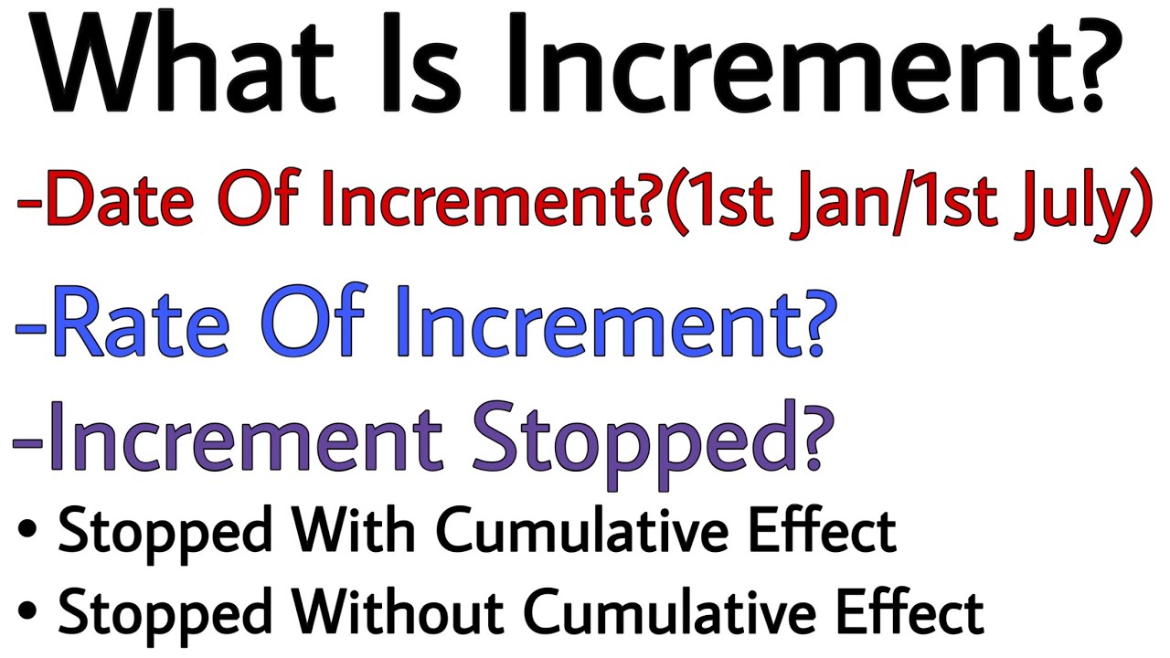 What Is Increment Annual Rate Hike Date Of Increment Increment what-is-increment-annual-rate-hike-date-of-increment-increment