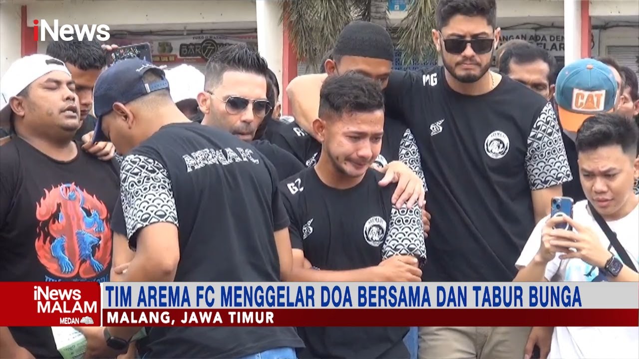 Tim Arema FC Gelar Doa Bersama dan Tabur Bunga Doakan Para Korban # ...