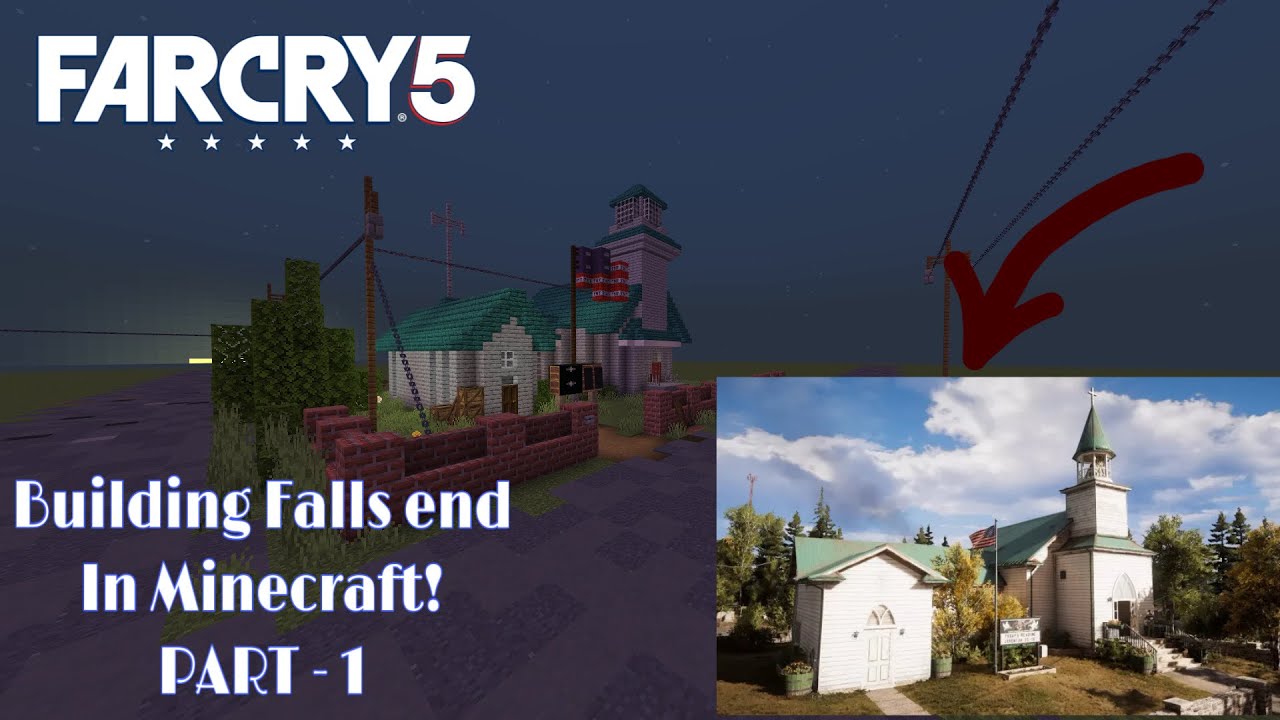 Making Falls End from Far Cry in Minecraft! ( Minecraft build ) Far cry ...