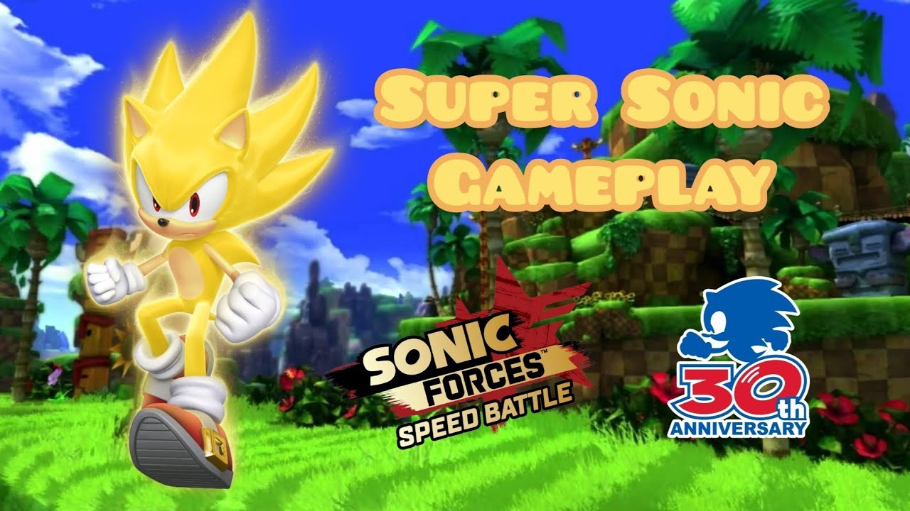 Sonic Forces Speed Battle | Super Sonic Gameplay - YouTube